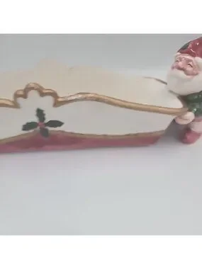 Fitz and Floyd | Holiday | Fitz Floyd Christmas Elves Cracker Tidbit ...